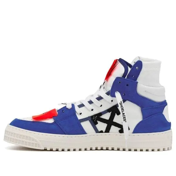 Off-White Off-court 3.0 High Top Sneakers - Blue/white