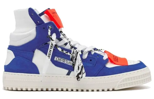 Off-White Off-court 3.0 High Top Sneakers - Blue/white