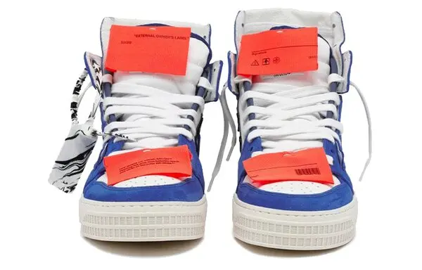 Off-White Off-court 3.0 High Top Sneakers - Blue/white