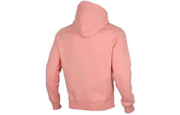 JORDAN Athleisure Logo Fleece Lined Hoodie - Pink