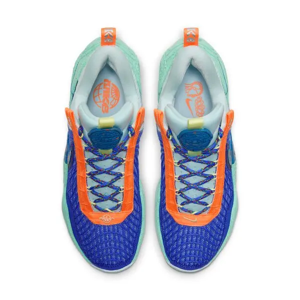 Nike Cosmic Unity Amalgam Athletic Sneakers - Green/blue/orange