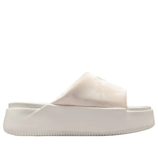 Nike Calm Elevation Platform Slides - Chalk