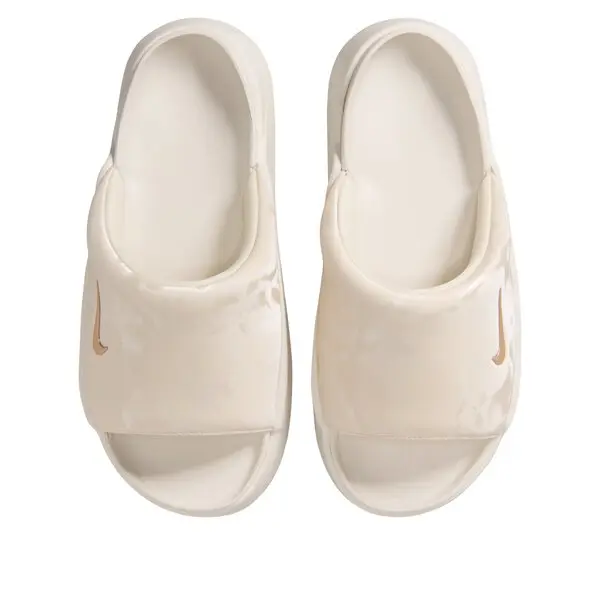 Nike Calm Elevation Platform Slides - Chalk