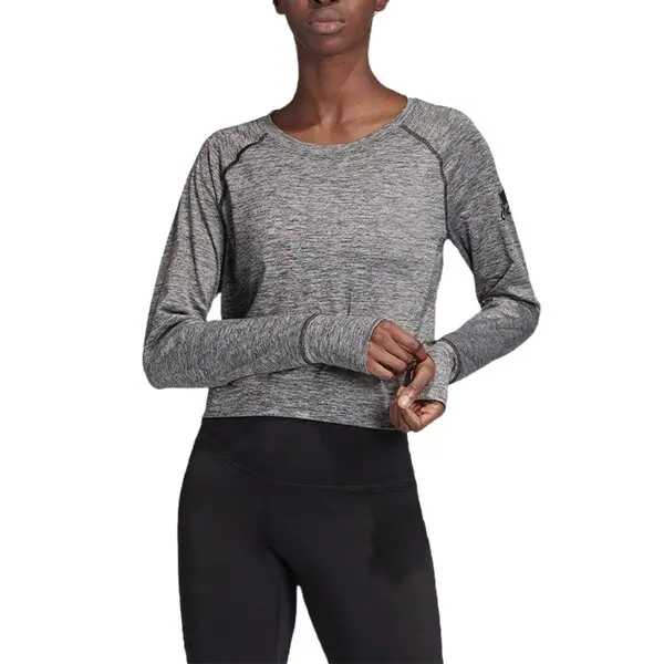 Adidas Stella Mccartney Open Back Long Sleeve Top