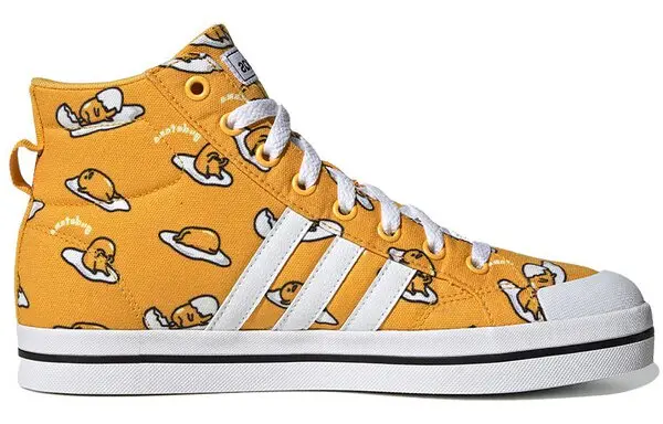 Adidas Neo Bravada Mid Sneakers - Yellow/white/black
