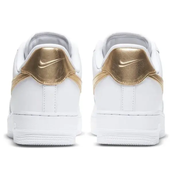 Nike Force 1 '07 Lv8 Sneakers - White/gold