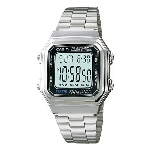 Casio Digital Watch - Silver