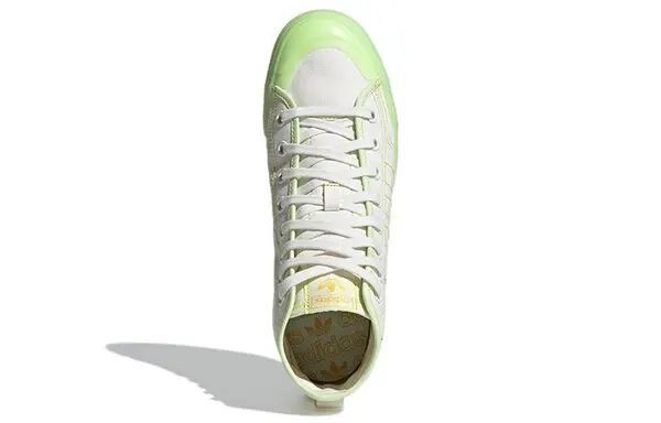Adidas Nizza Hi Rf Sneakers - Cream/yellowgreen