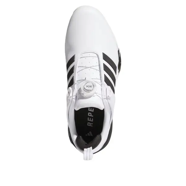Adidas Adipower 26 Boa Spikeless Golf Shoes - Cloud White/core Black/silver Metallic