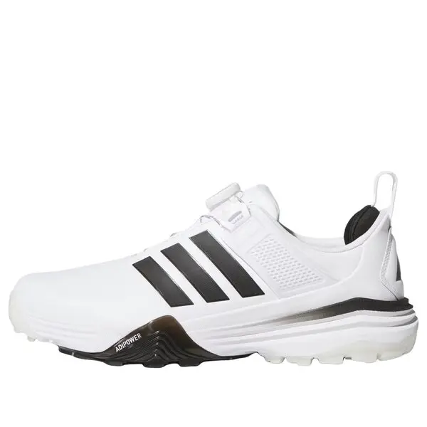 Adidas Adipower 26 Boa Spikeless Golf 'cloud White Core Black Silver Metallic - Cloud White/core Black/silver Metallic