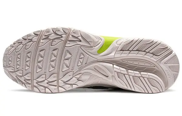 Asics Low Top Athletic Sneakers - Black/white/green