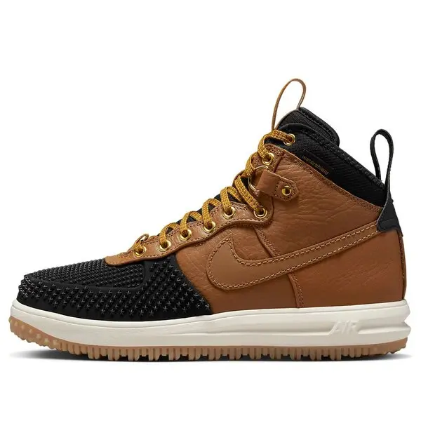 Nike Lunar Force 1 Duckboot High Top Lace Up - Brownblack