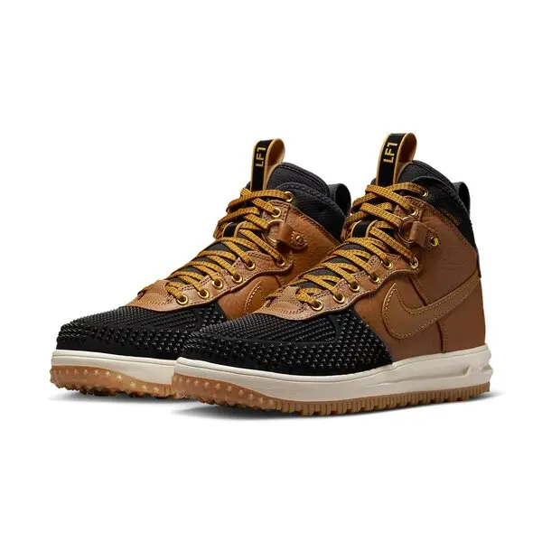 Nike Lunar Force 1 Duckboot High Top Lace Up - Brownblack
