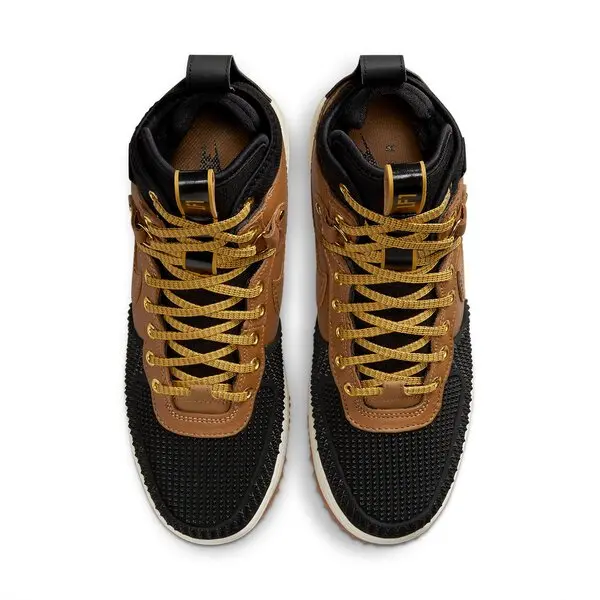 Nike Lunar Force 1 Duckboot High Top Lace Up - Brownblack