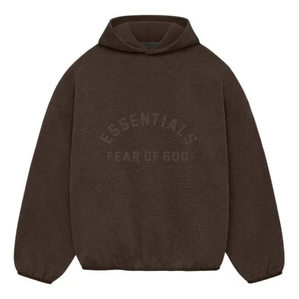 Fear Of God Nylon Fleece Hoodie - Heather Wood