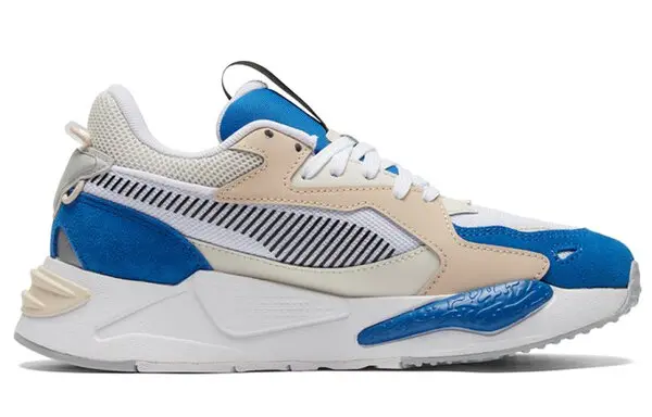 PUMA Rs-z Lightweight Cozy Sports Sneakers - Blue/white