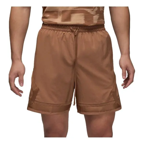 JORDAN Sport Dri-fit Diamond Shorts - Brown