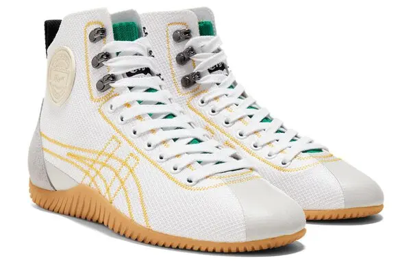 Onitsuka Tiger Sclaw Mt High-top Sneakers - White/yellow/grey