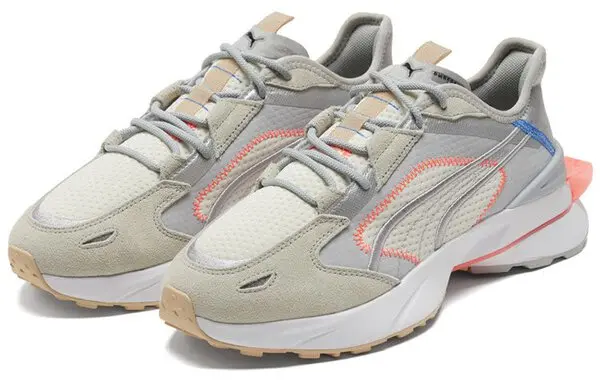 PUMA Pwrframe Op-1 Cyber Sneakers - Grey/orange