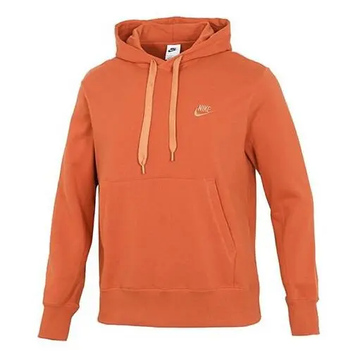 Nike French Terry Hoodie - Orangered