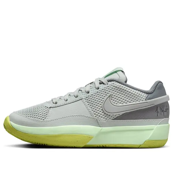 Nike Ja 1 'silver Green' Sneakers - Silver/green