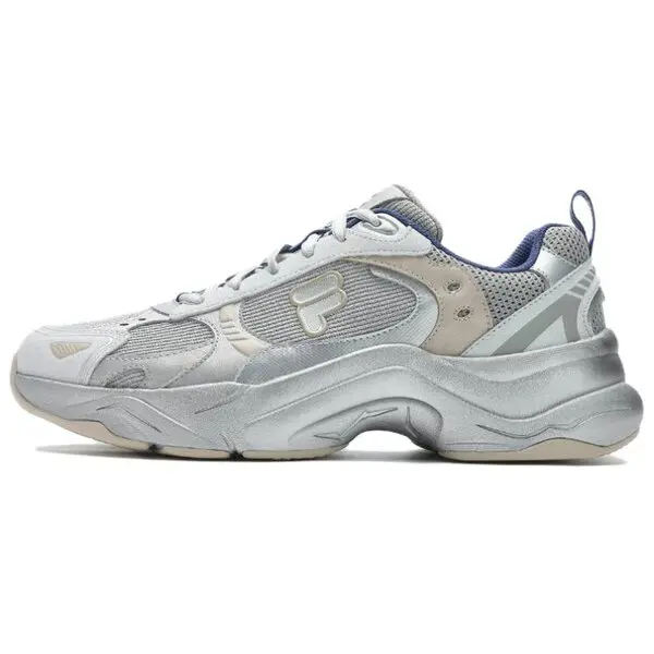 FILA FUSION Silver" Sneakers