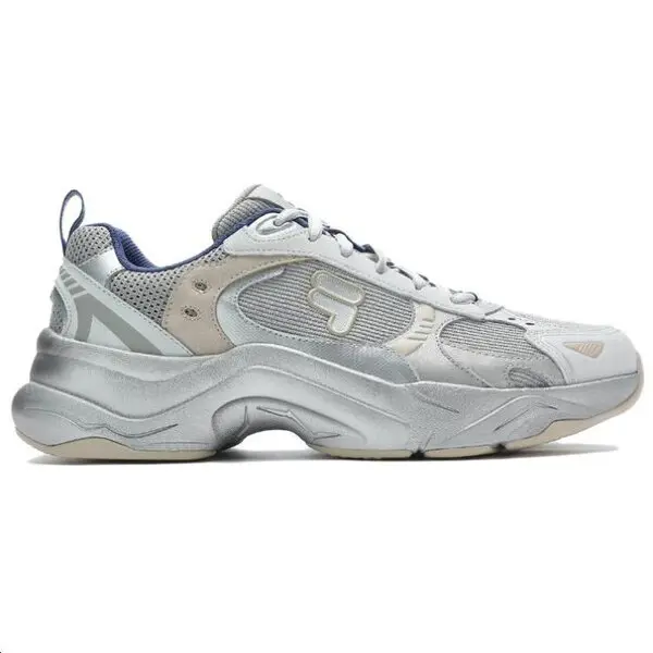 FILA FUSION Silver" Sneakers