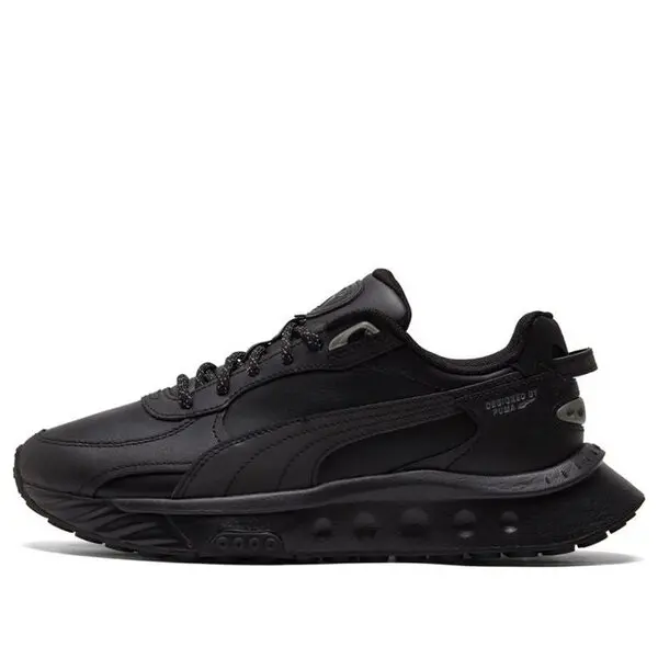 PUMA Wild Rider Reflective Low Top Sneakers - Black