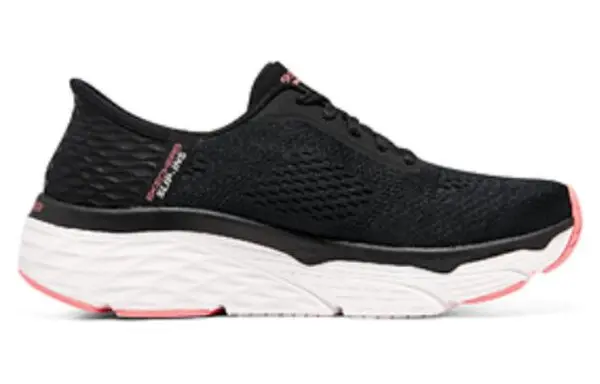 Sketchers Go Run Max Cushioning Elite Low Top Sneakers - Blackpink