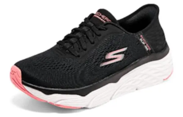 Sketchers Go Run Max Cushioning Elite Low Top Sneakers - Blackpink