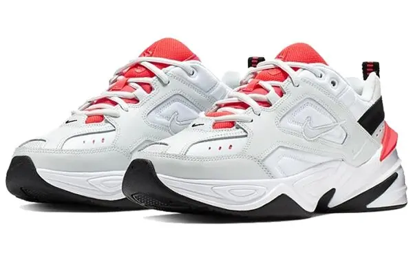 Nike M2k Tekno Sneakers - White/orange