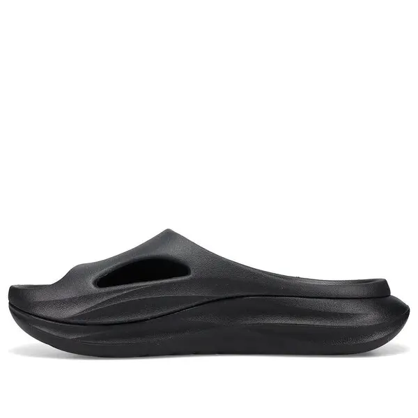 NEW BALANCE Open Toe Slip On Sandals - Black