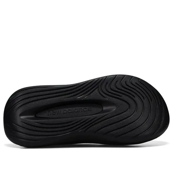 NEW BALANCE Open Toe Slip On Sandals - Black