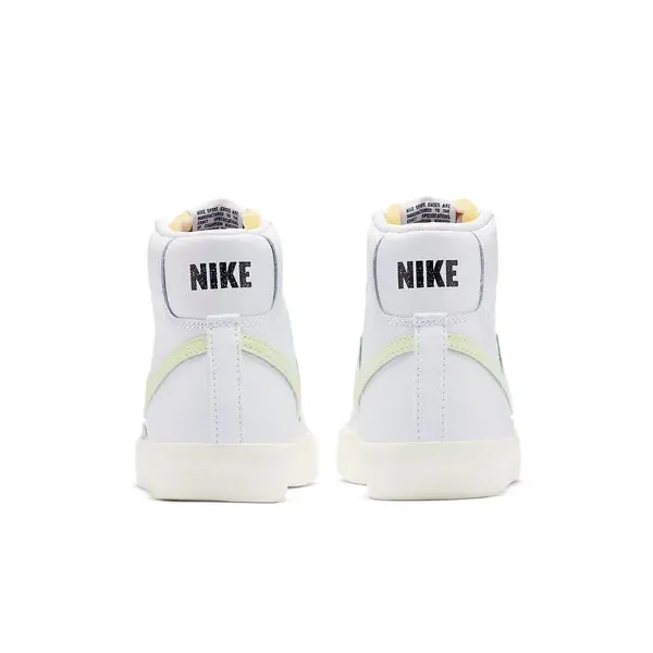Nike Blazer Mid '77 High Top Sneakers - White/yellow