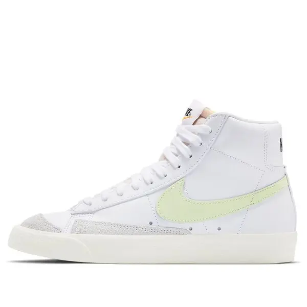 Nike Blazer Mid '77 High Top Sneakers - White/yellow