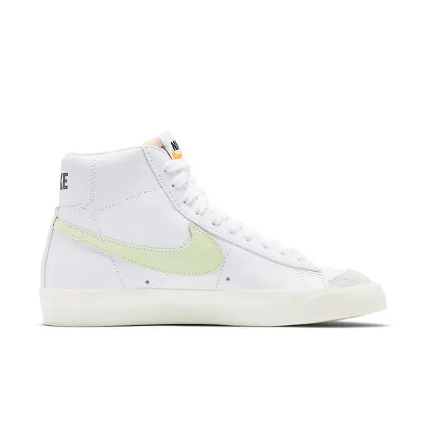 Nike Blazer Mid '77 High Top Sneakers - White/yellow