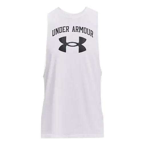 Under Armour Training Graphic Tank Top - White/black