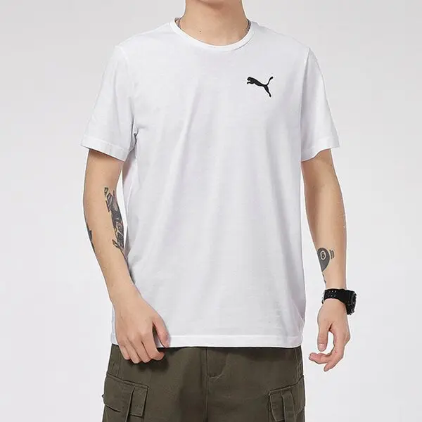 PUMA Essentials Logo Tee 'white