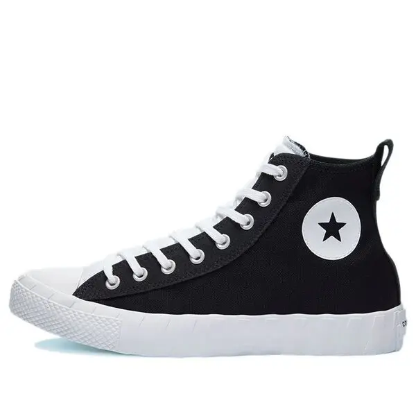 CONVERSE High Top Sneakers With Vulcanized Midsole - Black/white