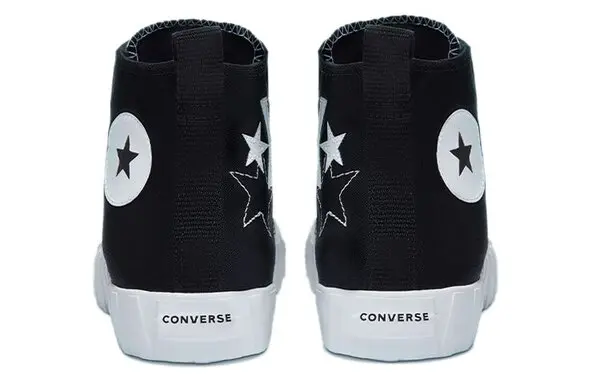 CONVERSE High Top Sneakers With Vulcanized Midsole - Black/white