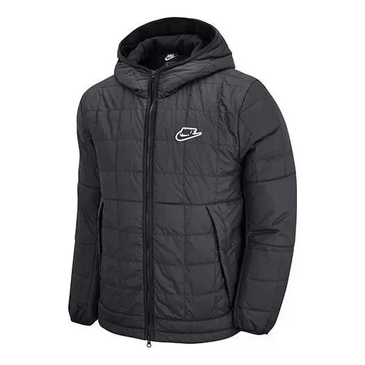 Nike Synthetic-fill Fleece-lined Logo Hooded Jacket - Multi-color