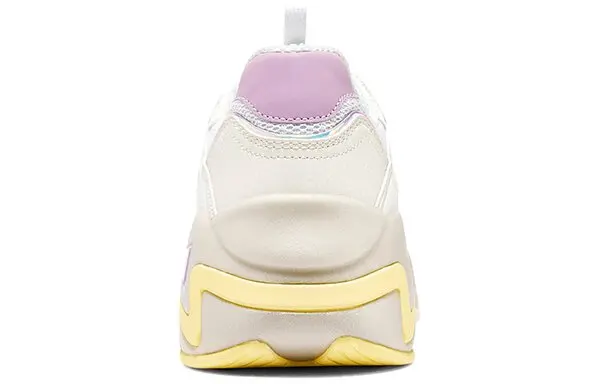 Sketchers D'lites Hyper Burst Low Top Sneakers - White/pink/yellow