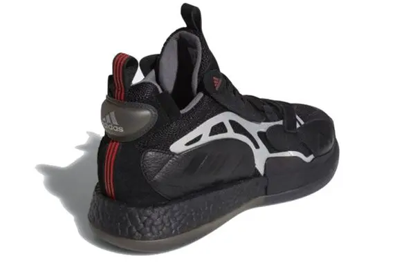 Adidas Zoneboost High Top Sneakers - Cblack/actred/grefou