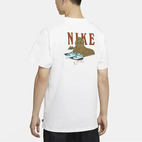 Nike Skateboard Graphic T-shirt - White
