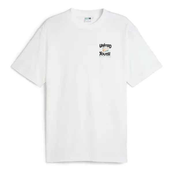 PUMA Downtown Graphic T-shirt - White