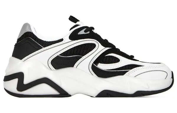 Sketchers Dlites Hyper Burst Sneakers - White/black