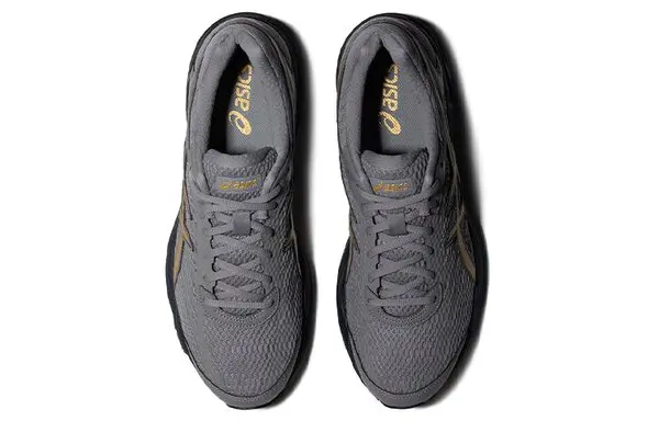 Asics Gel-flux 4 Athletic Low Top Sneakers - Grey/gold