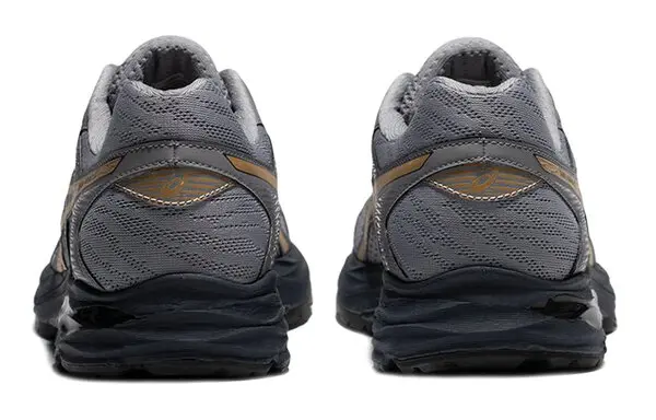 Asics Gel-flux 4 Athletic Low Top Sneakers - Grey/gold
