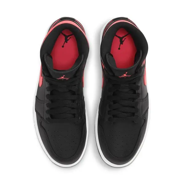 JORDAN 1 Mid Se 'siren Red - Black
