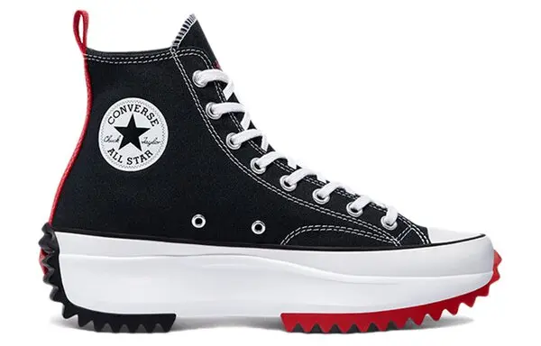 CONVERSE Keith Haring X Run Star Hike High Top Sneakers - Black/white/red